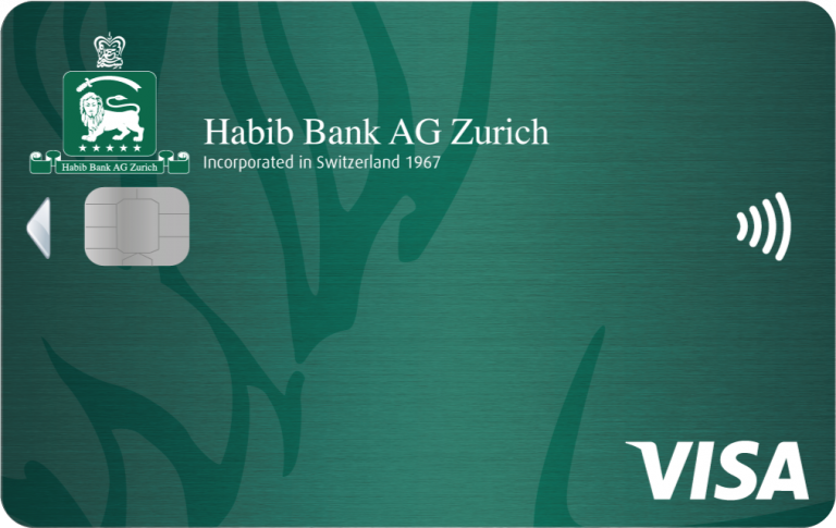 Visa Classic Credit Card - Habib Bank AG Zurich