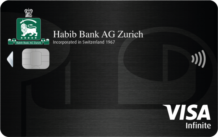 Infinite Credit Card - Habib Bank AG Zurich